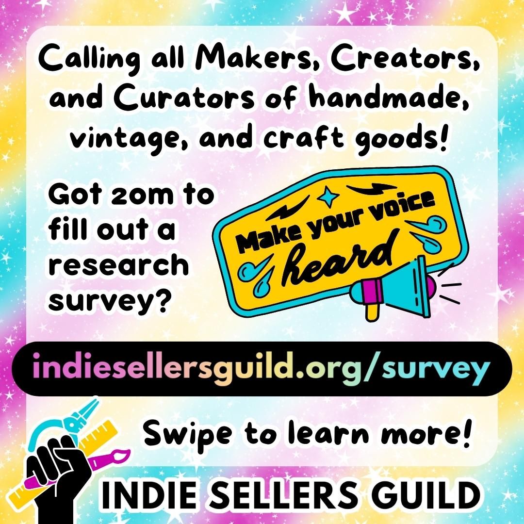 Help us Spread the Word About the Marketplace Research Survey! – Indie Sellers Guild